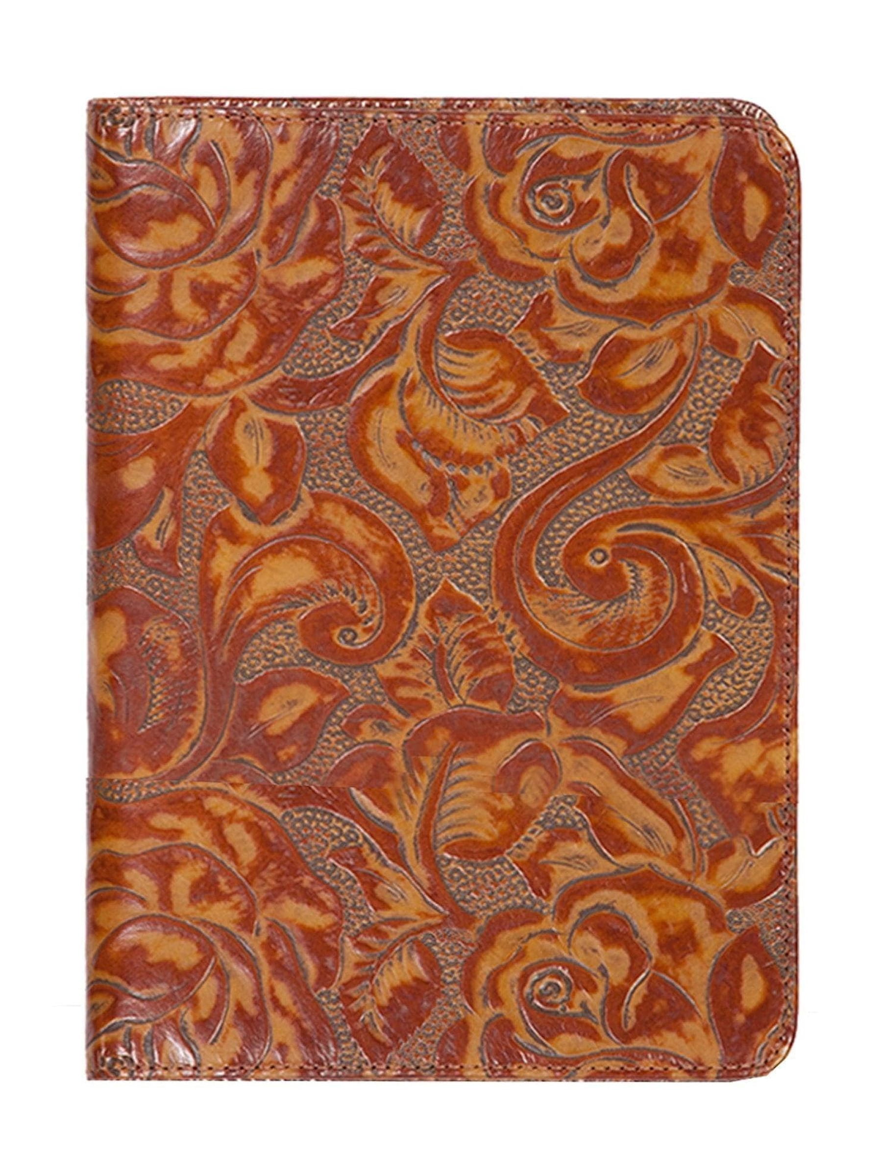Scully Leather Chocolate New Tooled Leather Blank Manuscript - Walmart.com