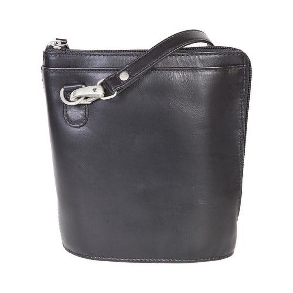 Scully Leather Handbag with Expandable Side Assorted Colors - Walmart.com