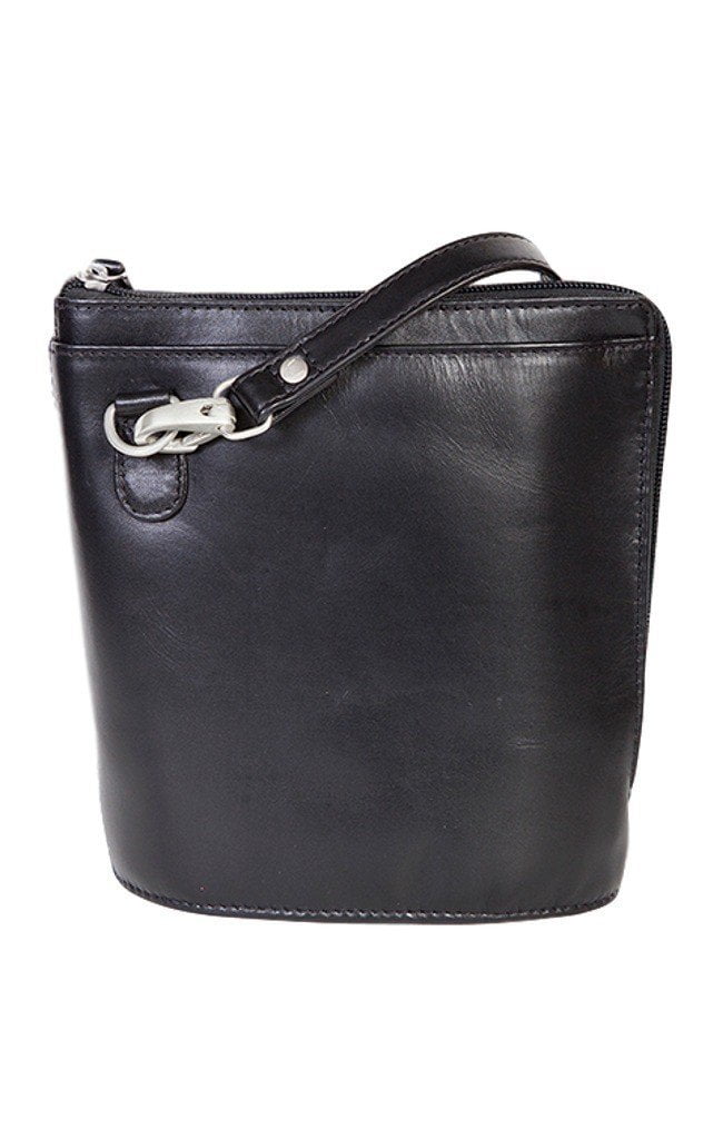Scully Leather Handbag with Expandable Side Assorted Colors - Walmart.com