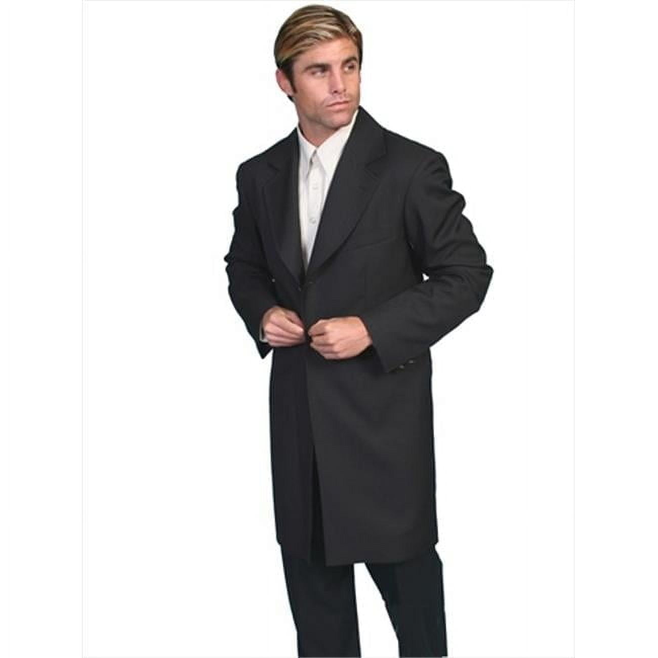 Scully Mens Rangewear Frock Coat - Black - Size 44 - Walmart.com