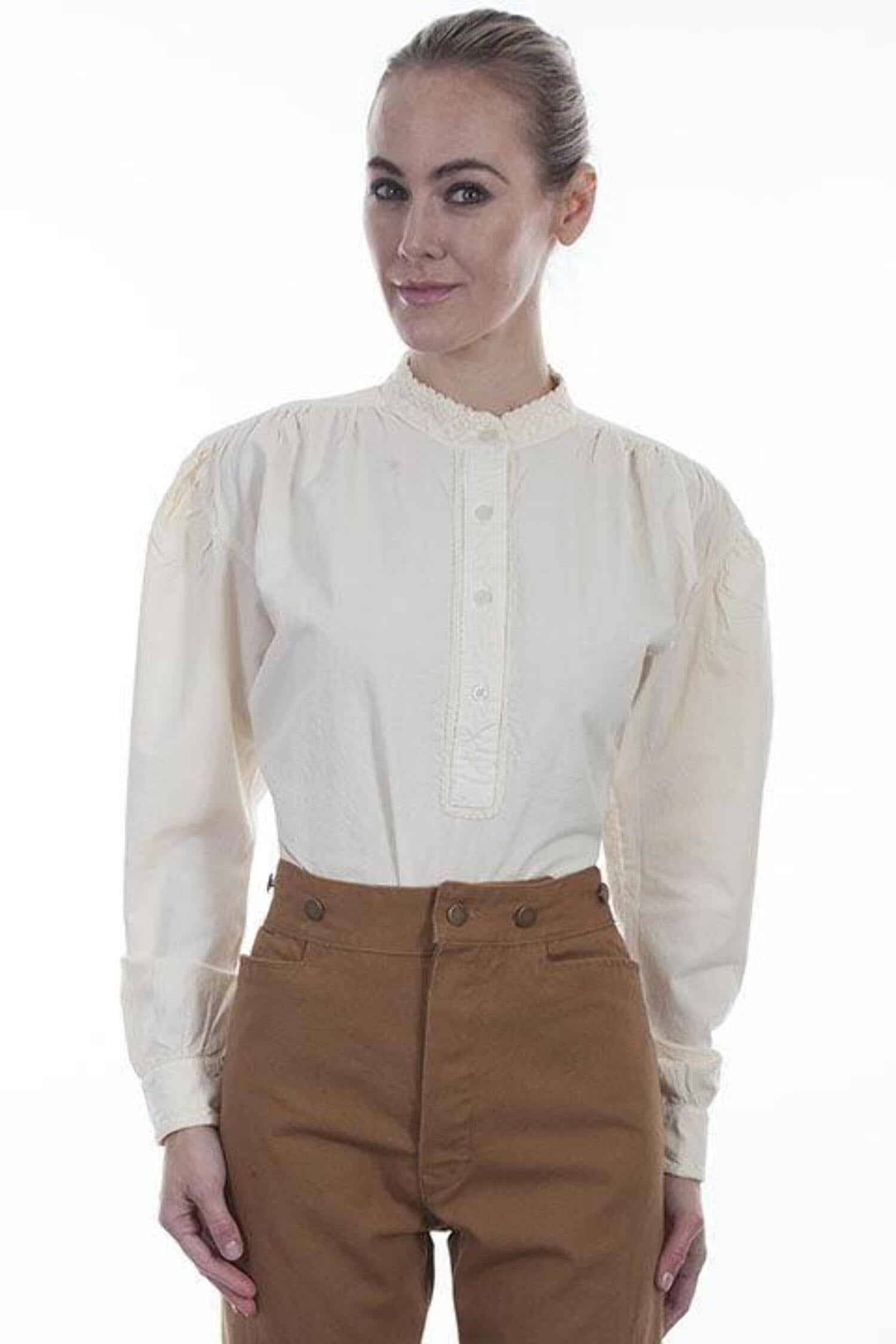 Scully RW534-IVO-XXL Women Rangewear Shirt - Ivory- Xxl - Walmart.com