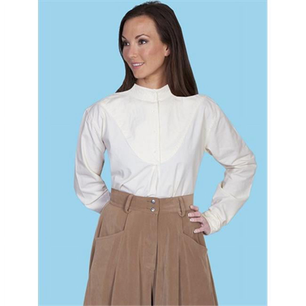 Scully RW578-IVO-XXL Women Rangewear Sandra Shirt - Ivory, Xxl ...