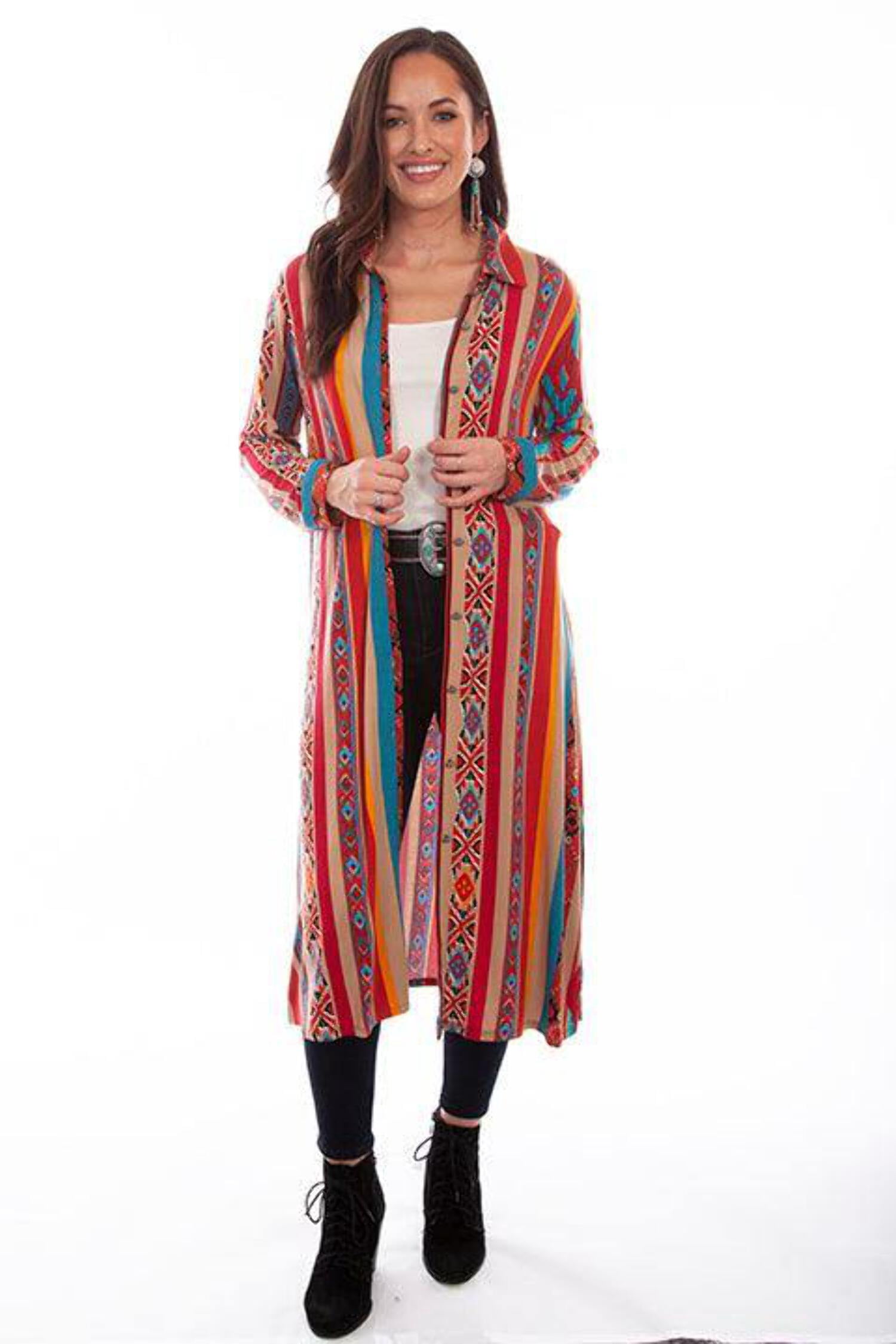 Scully SERAPE DUSTER - Walmart.com
