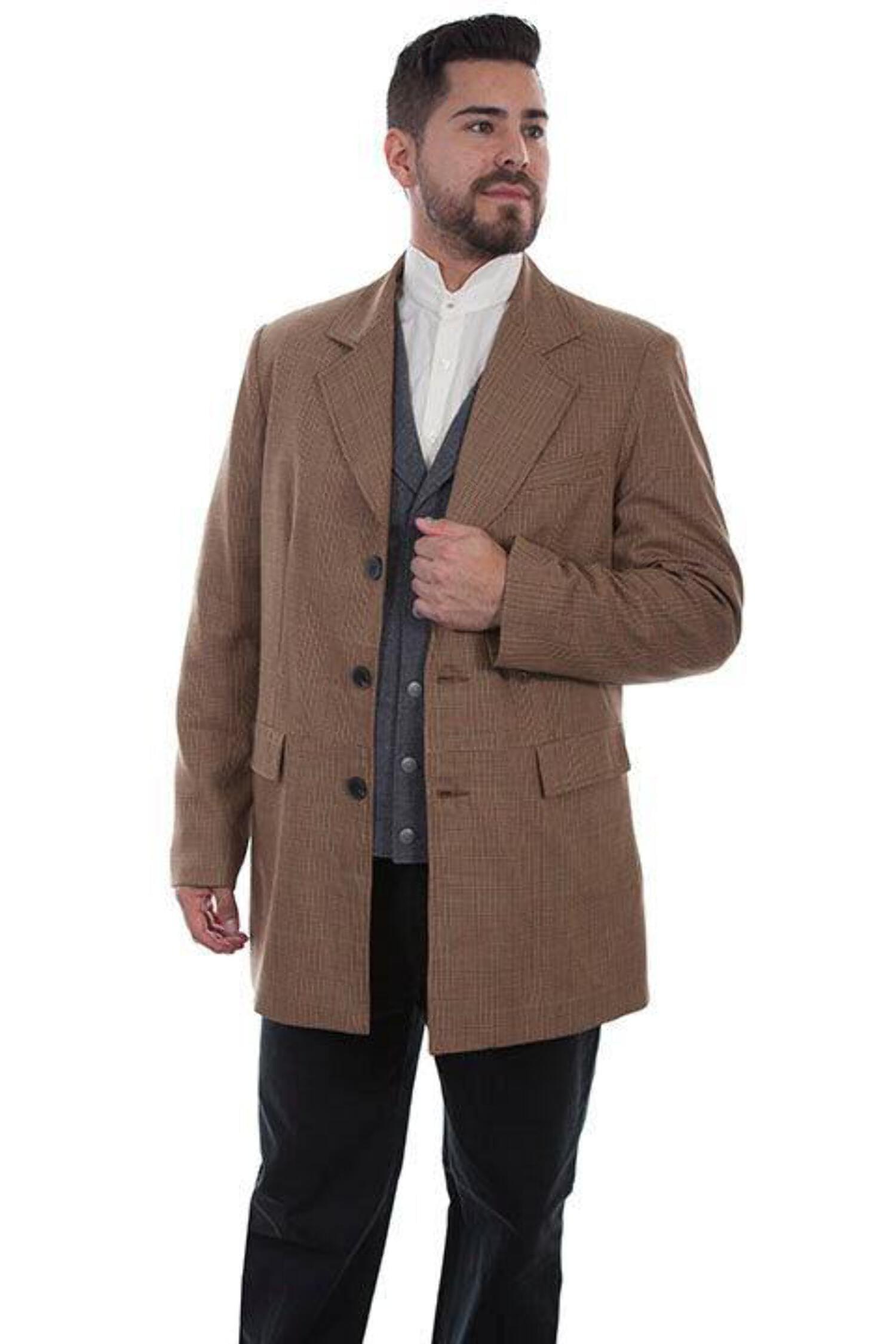 Scully Men's Town Coat - 541689-TN 38 REG US - Walmart.com