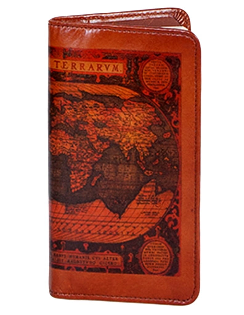 Scully Western Address Book Old Atlas Print Leather Telephone 1108-16 ...