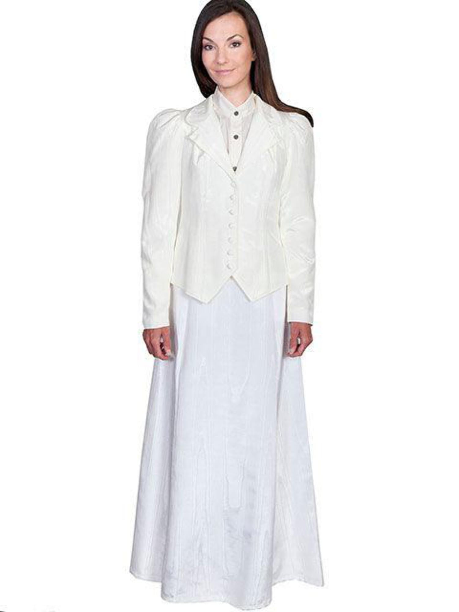 Scully Western Jacket Womens Old West L/S Puff Bustle Back 738819 ...