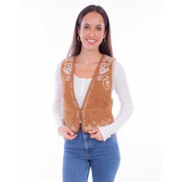 Scully PL-654-CRI-L Womens Western Shirt - Crimson- Large - Walmart.com