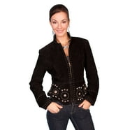 Scully Western Jacket Womens Boar Leather Fringe Maxi Lined L19 ...