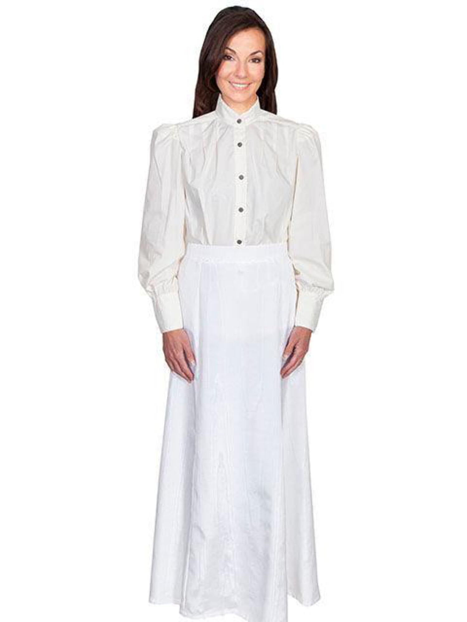 Scully Womens Wah Maker Princess Gibson Skirt- Natural- Medium - Walmart.com