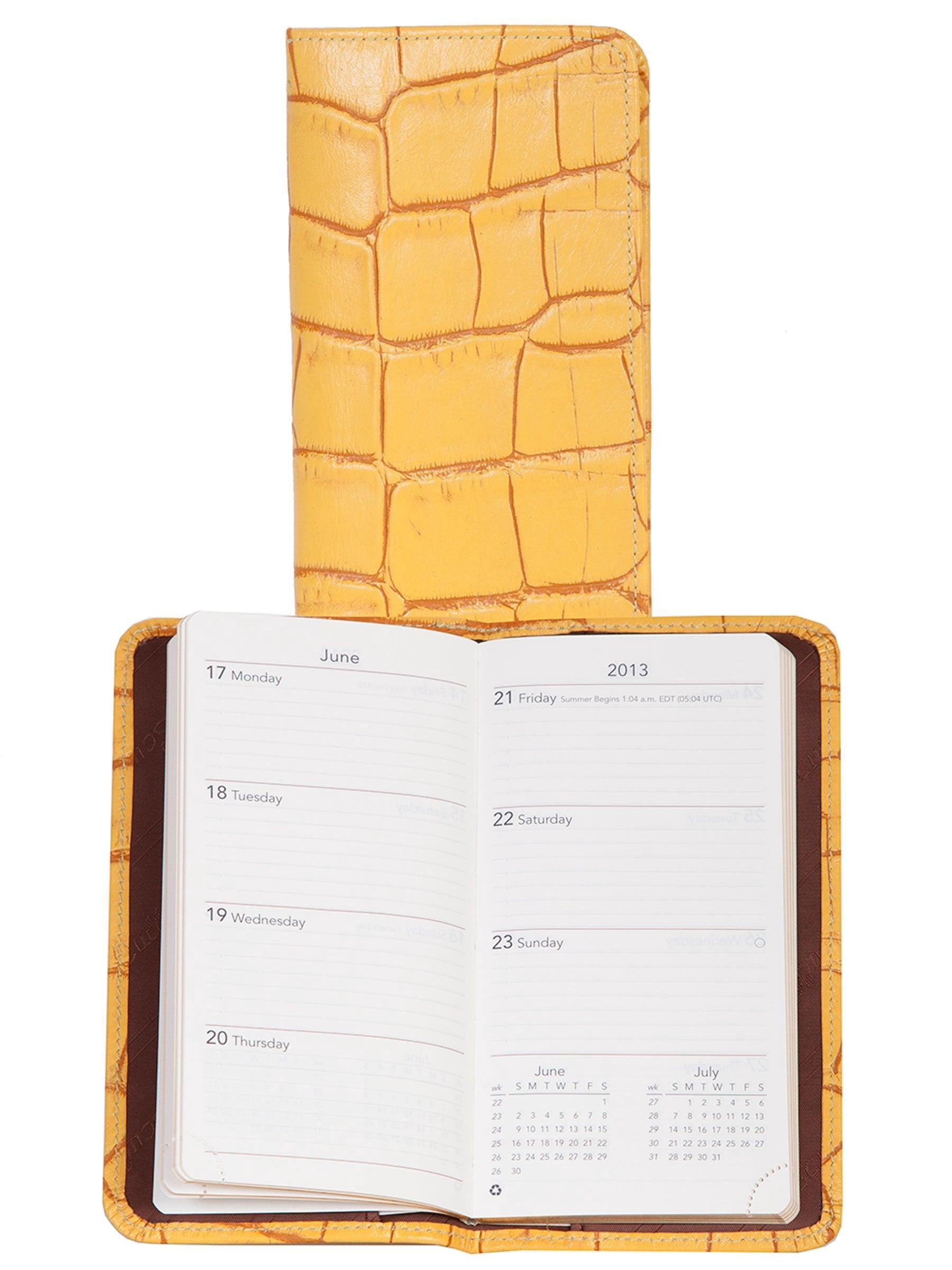 Scully YELLOW POCKET WEEKLY PLANNER - Walmart.com