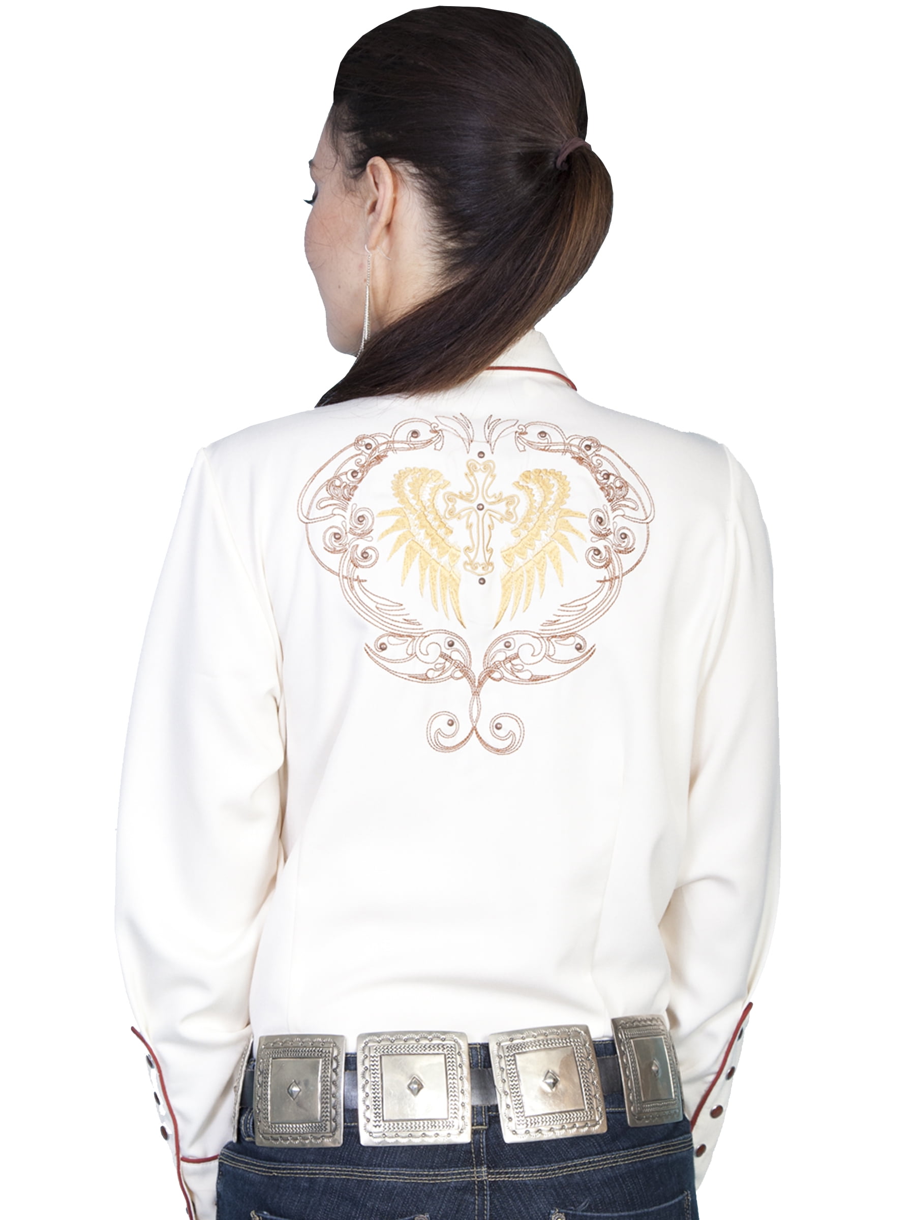 Scully snap front blouse - Walmart.com