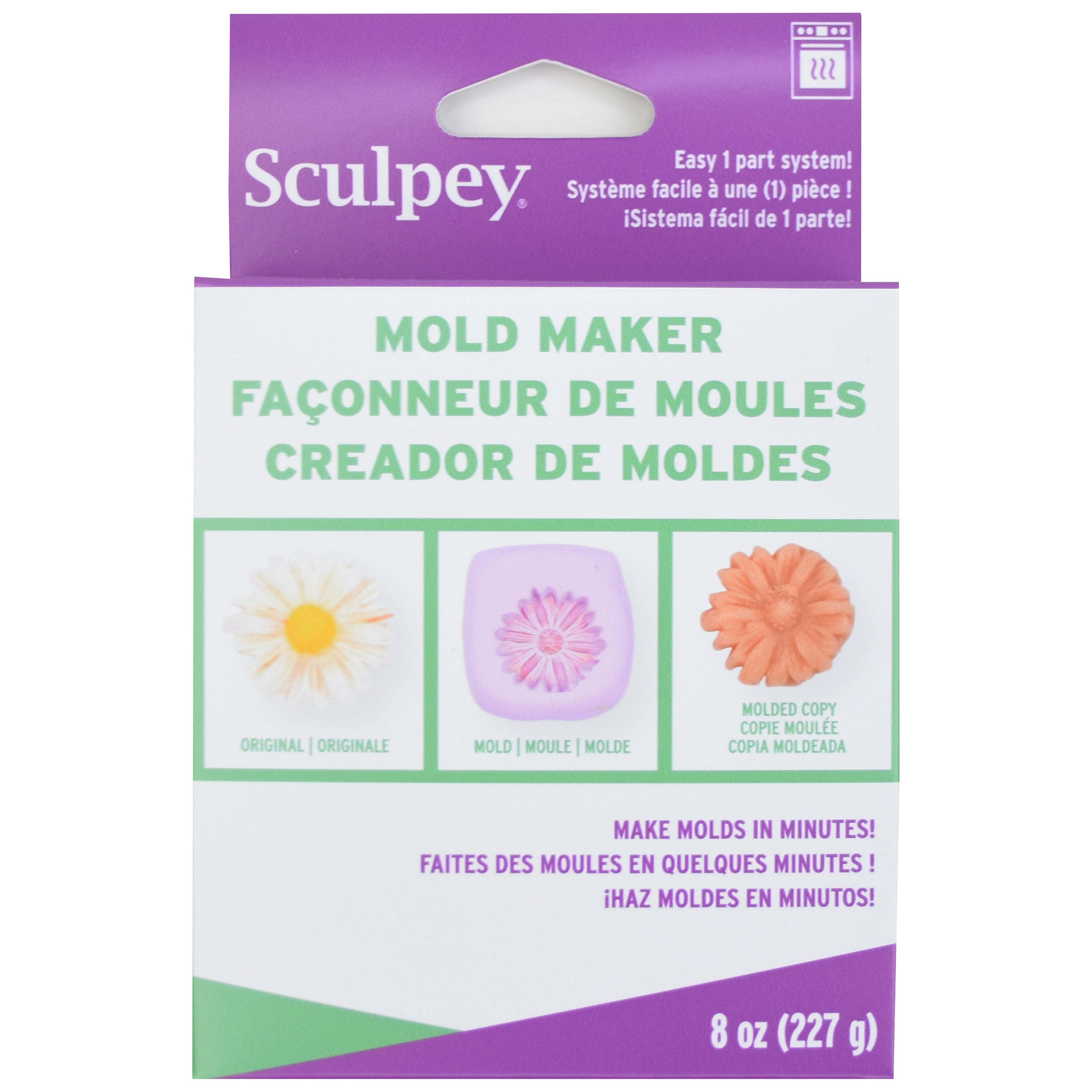 Sculpey Mold Maker - 8 oz Kit - Walmart.com