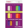 Sculpey Polymer Clay 12-Color Bright Set - Walmart.com