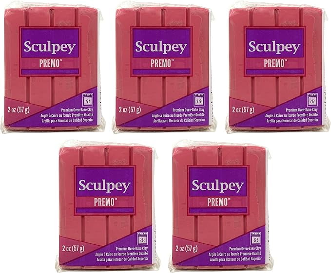 Sculpey Premo Blush Sculpting Compound Oven-Bake Clay – Pink Clay ...