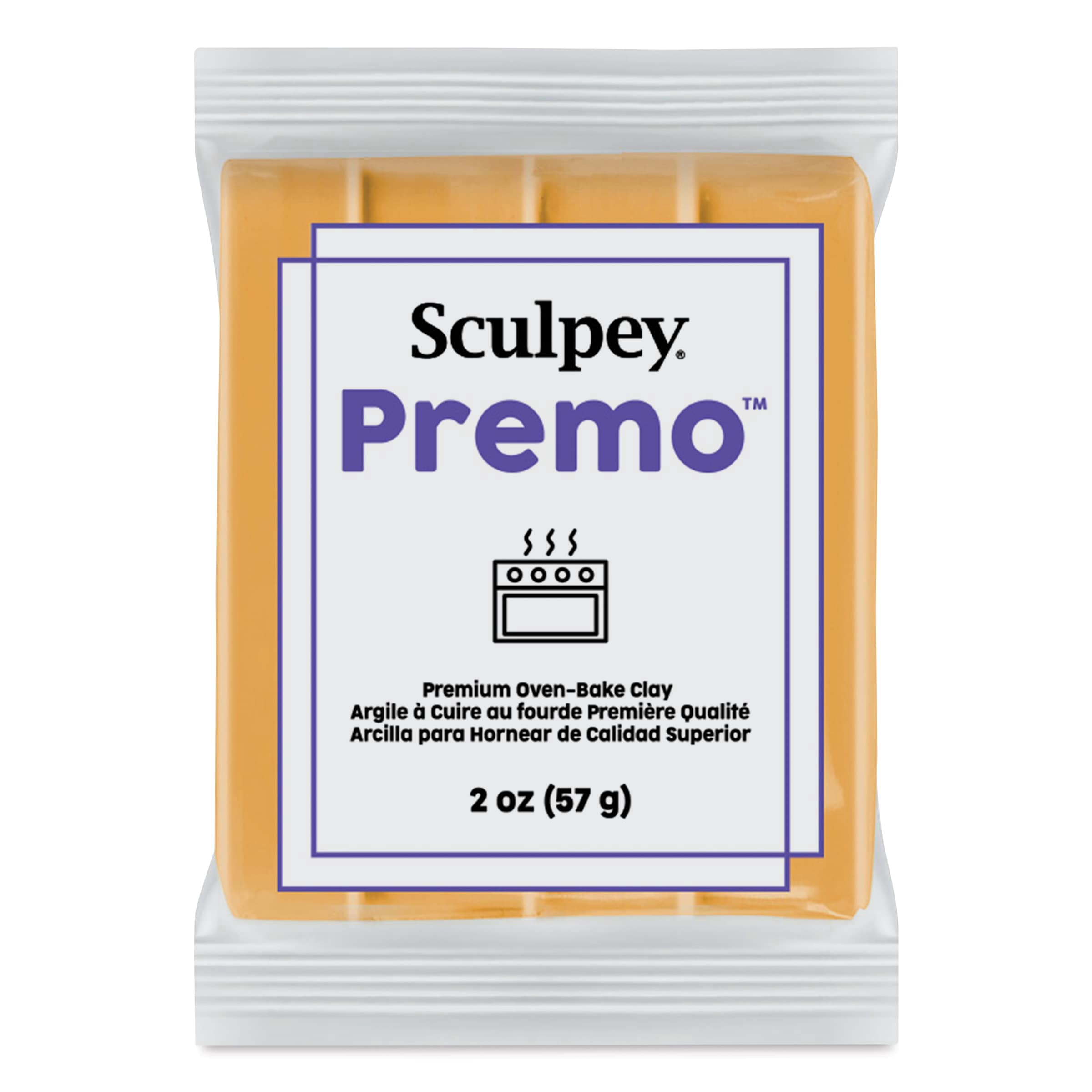 Premo! Sculpey - 2 oz, Mustard - Walmart.com