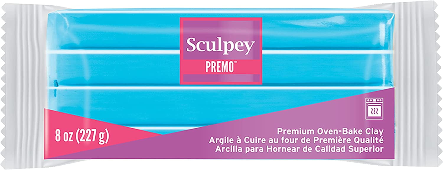 Sculpey Premo - 8 oz, Turquoise - Walmart.com