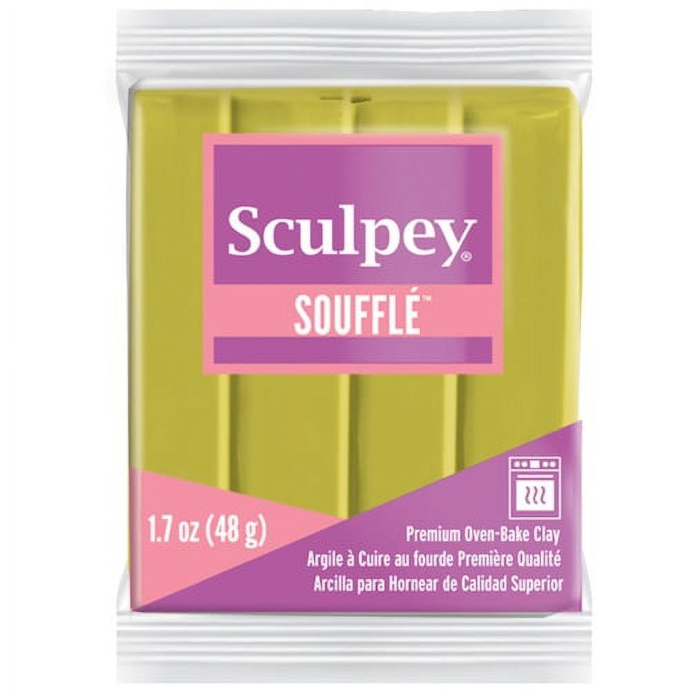 Sculpey Souffle Clay 1.7oz-Citron - Walmart.com