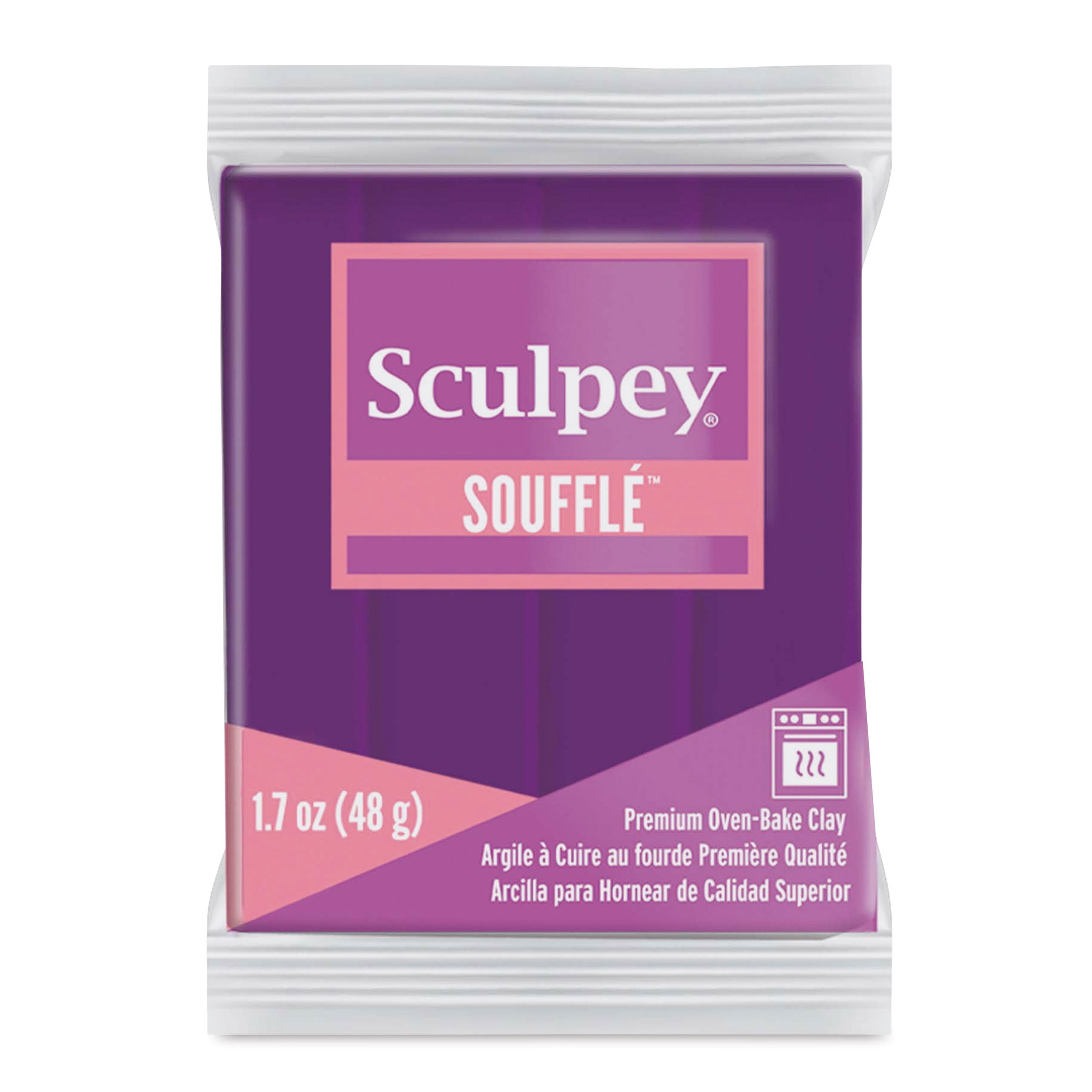Sculpey Souffle Clay 1.7oz-Grape - Walmart.com