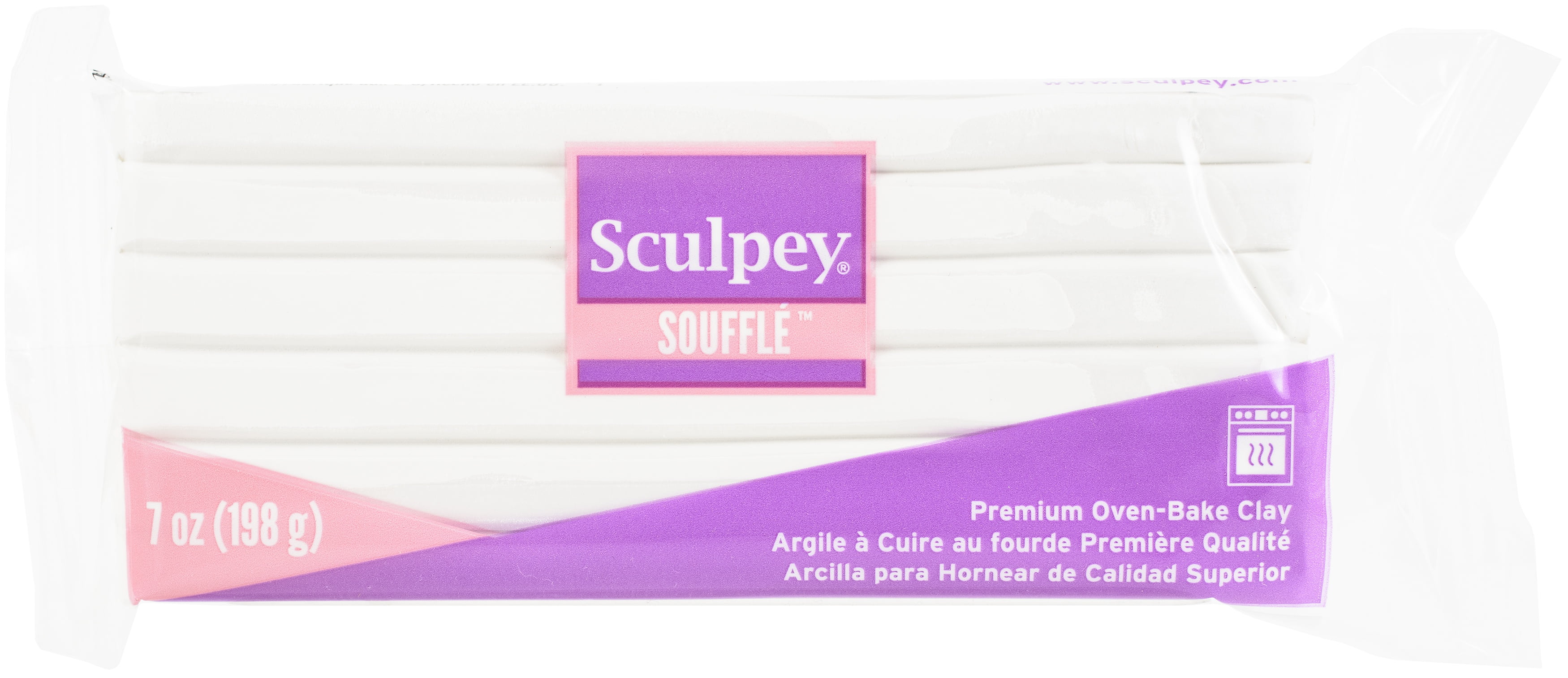 Sculpey Souffle Clay 7oz, Igloo, Lightweight Oven-Bake Polymer Clay for ...