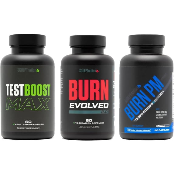 Sculpt Nation by V Shred T-Boost Max Burn Day and Burn PM with ...