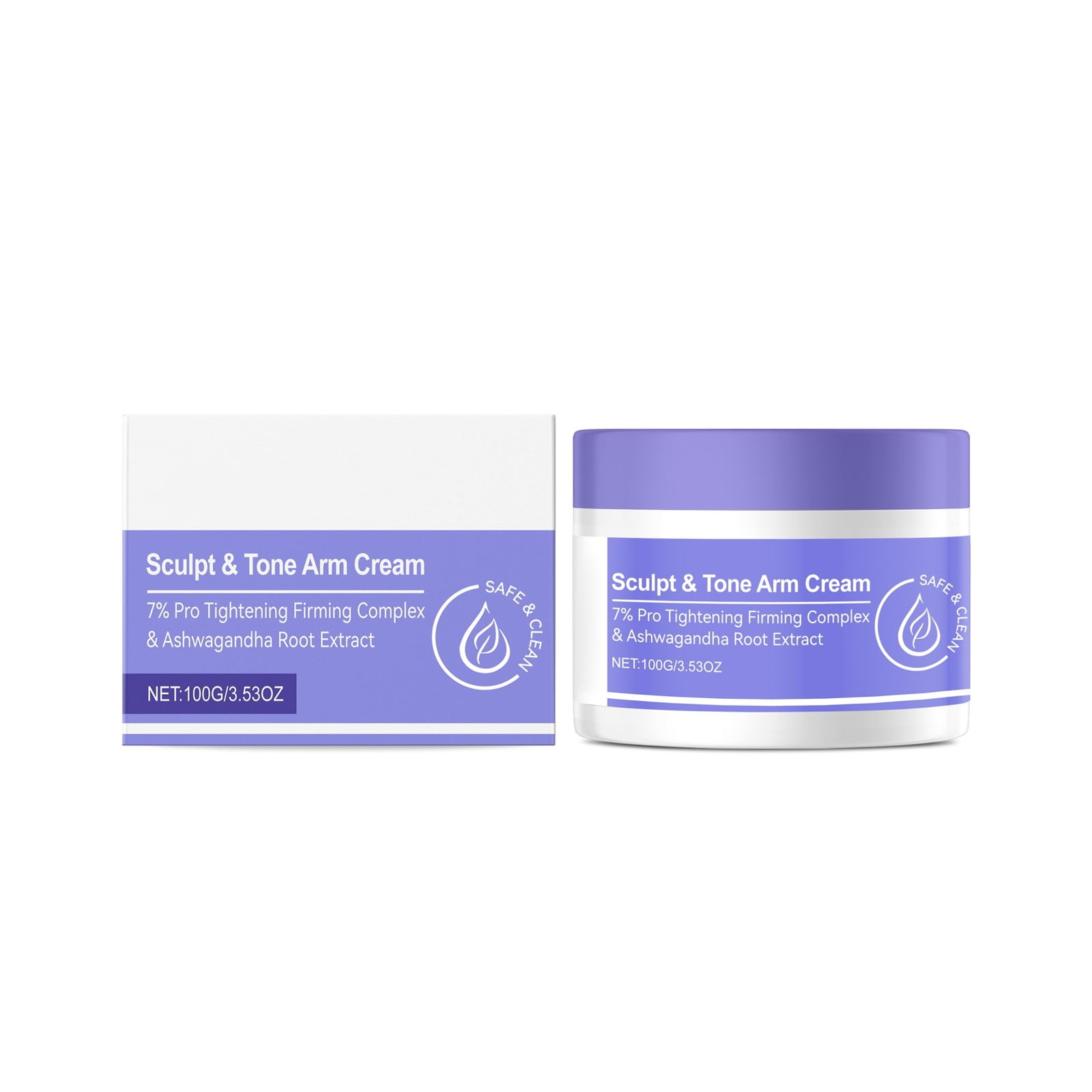 Sculpt & Tone Arm Cream 100g/3.53oz - 7% Pro Firming Complex & Ashwagandha Root Extract ...