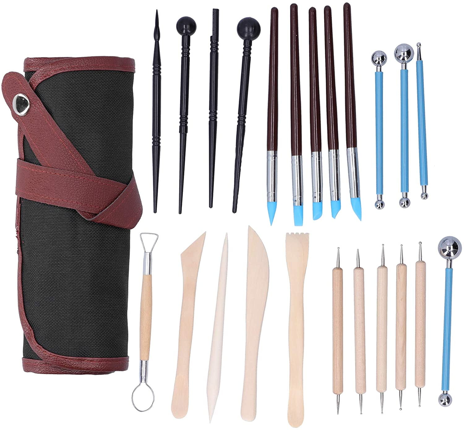 Carving Tools, Sculpting Tools 4 Double‑Headed Metal Ball Tools for ...