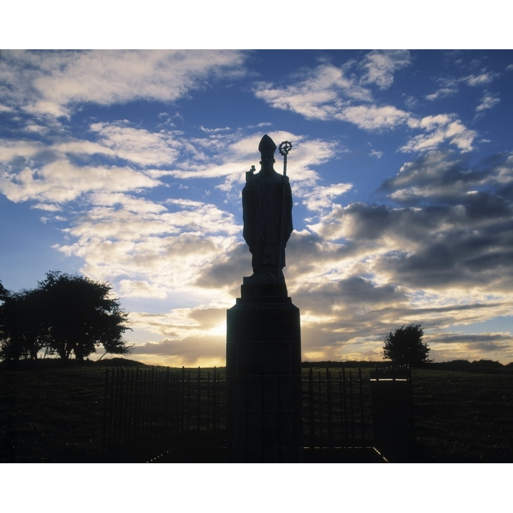Sculpture Of St Patrick Hill Of Tara Co Meath Ireland by The Irish ...