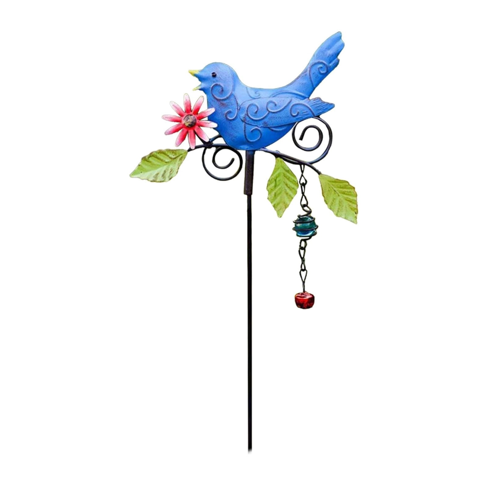 Sculptures & Statues Outdoor Garden Décor Figurine Birds Metal ...