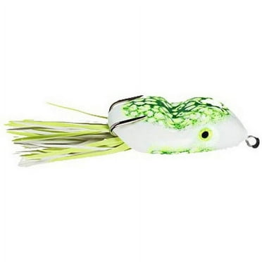 Stanley 4" Ribbit Rubber Frog Softbait, White, 5 pack - Walmart.com