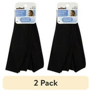 Scunci Wide Turban with Printed Reflective U - Black - Walmart.com