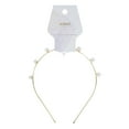 Scunci Collection Pearl Double Gold Metal Headband, 1-Piece - Walmart.com