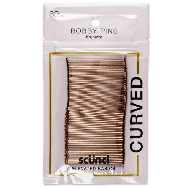 Scunci Curved Bobby Pins .. - 60pk - Walmart.com