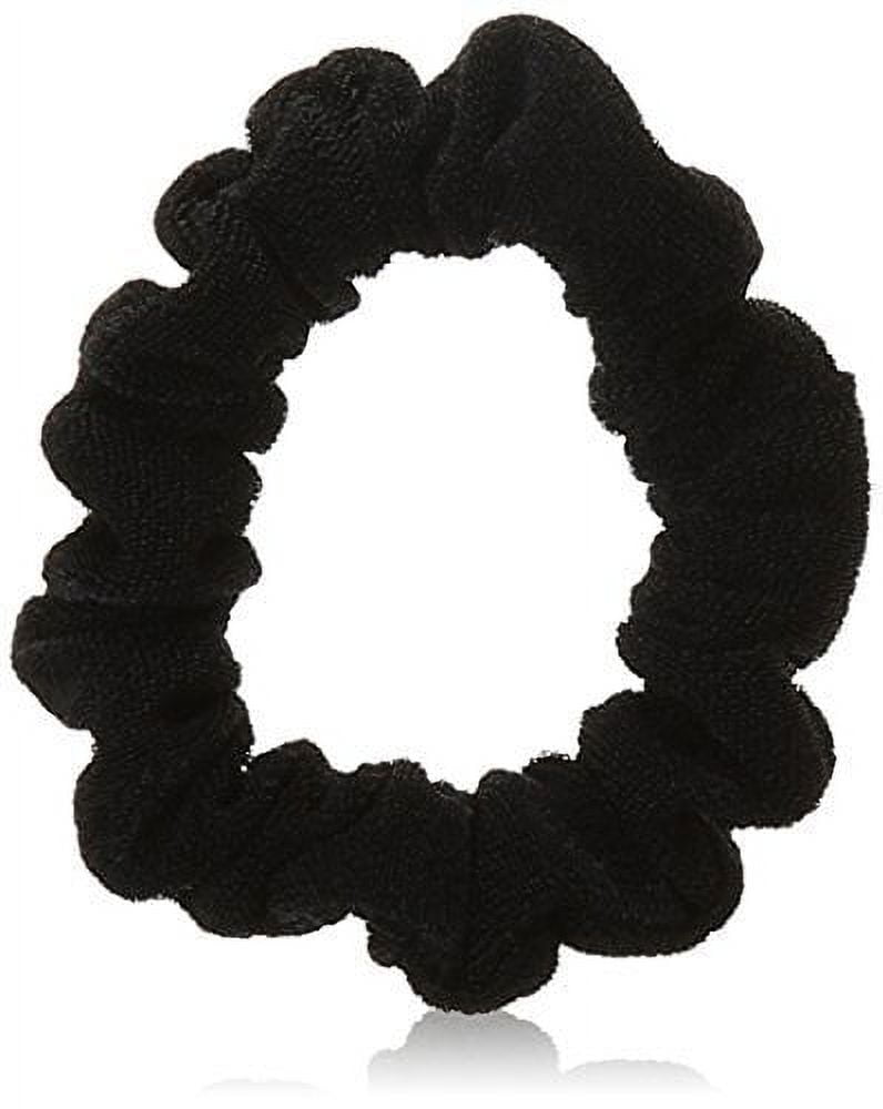 Scunci Effortless Beauty Mini Slinky Black Twisters, 6 Count (Pack of ...