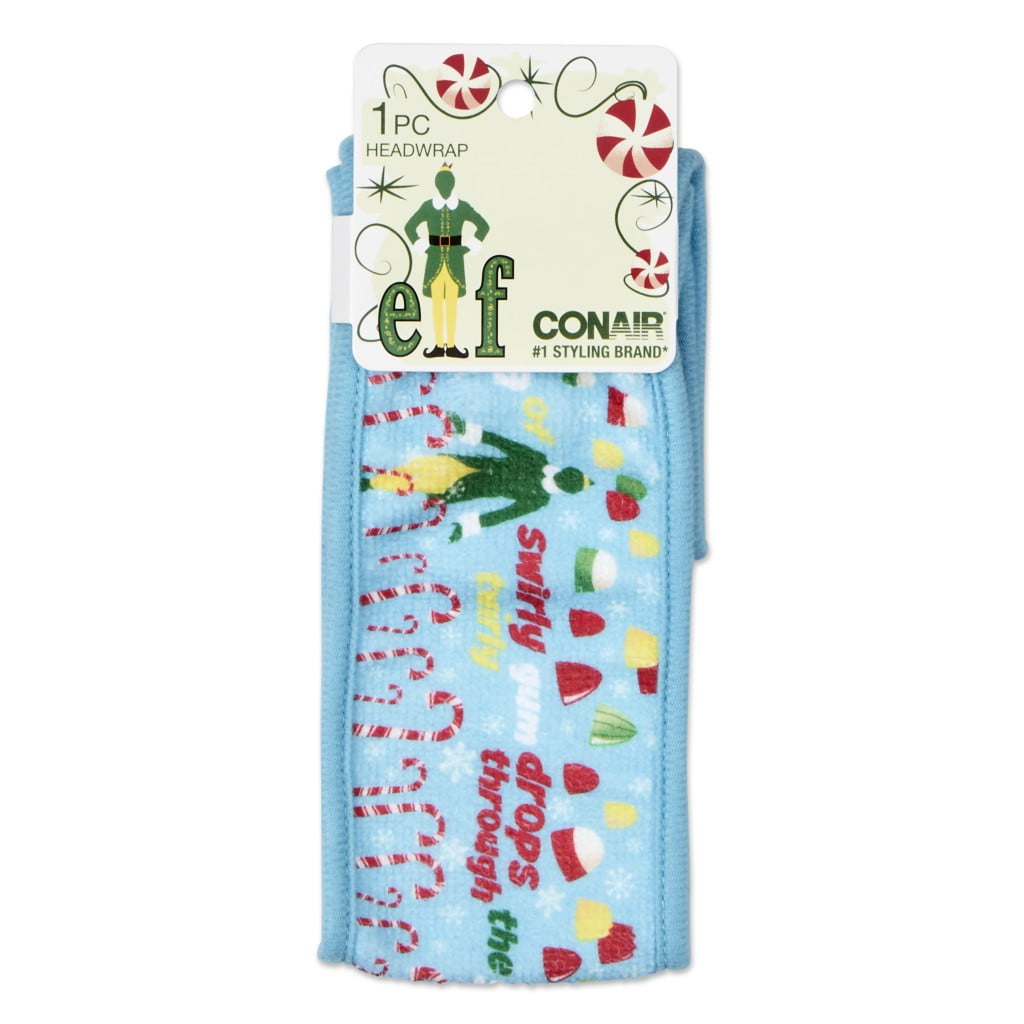 Scunci Elf Fashion Spa Headwrap with Buddy the Elf, Blue - Walmart.com