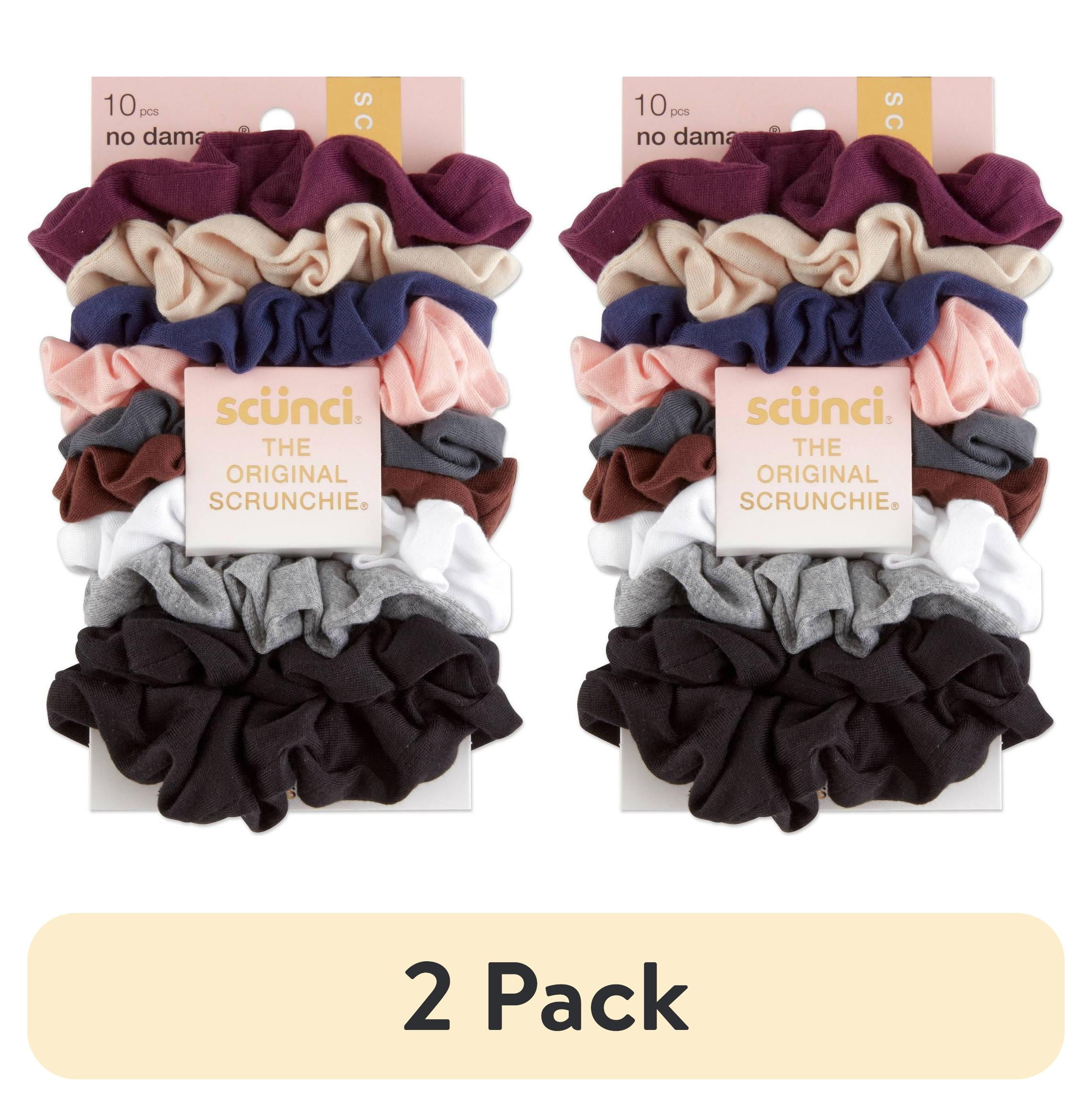 (2 pack) Scunci Everyday & Active No Damage Large Interlock Twister ...