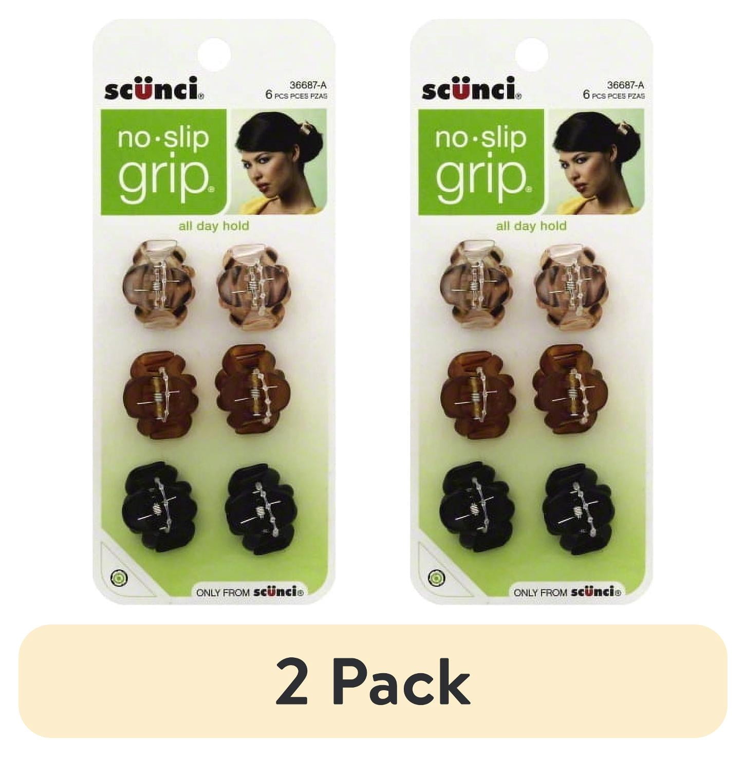 (2 pack) Scunci Hair Clips, 6 count - Walmart.com