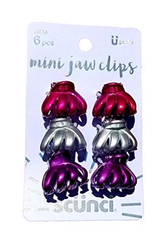 Scunci Mini Jaw Octopus Clips, 2.5 cm, 6 Count U Got This #33785 ...