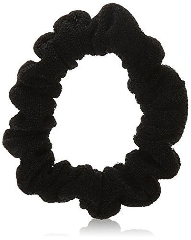 Scunci Mini Slinky Black Twister Hair Scrunchies, Black, 6 Ct (3 pack ...