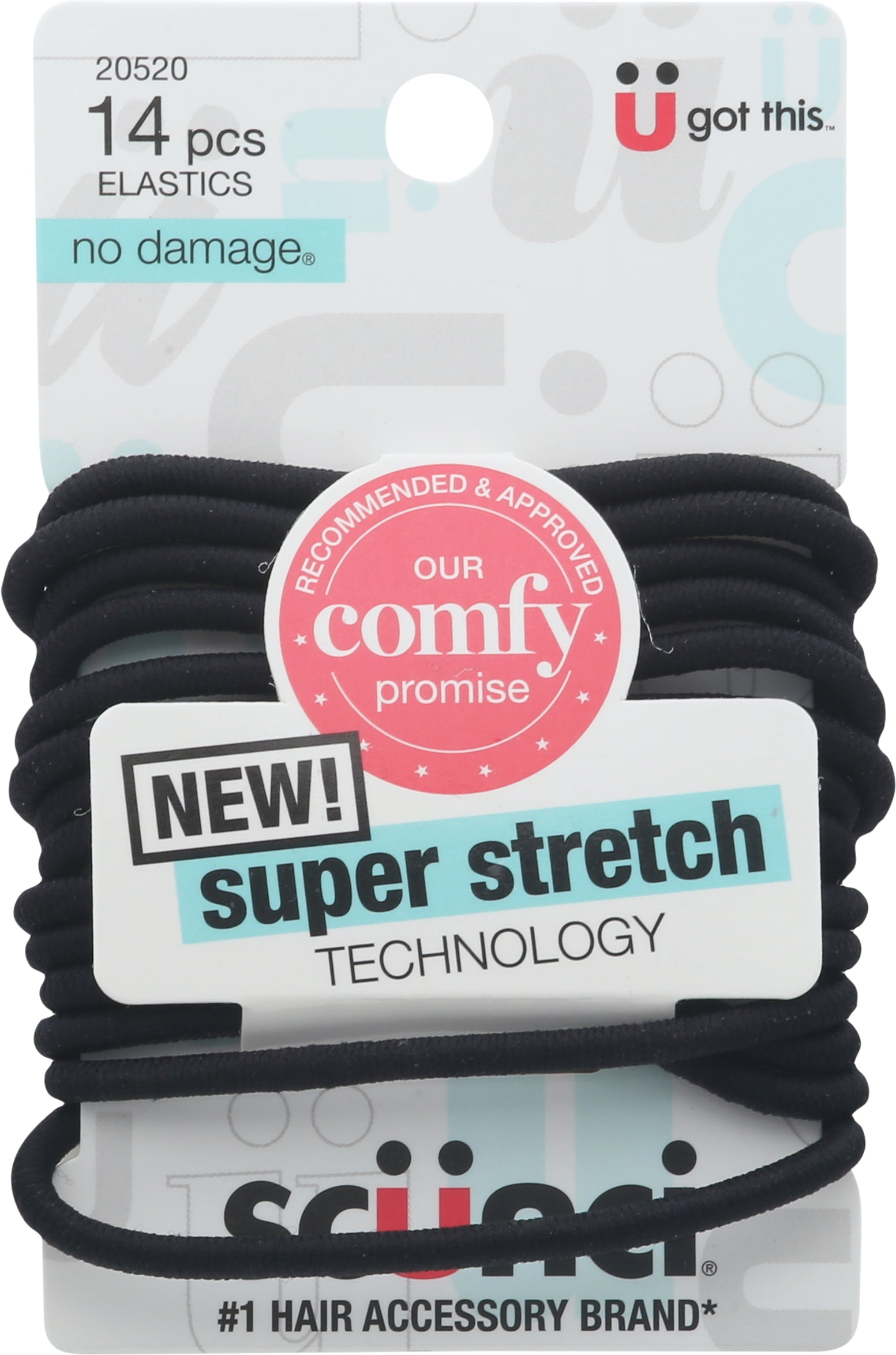 Scunci No Damage Elastics 14 Each - Walmart.com