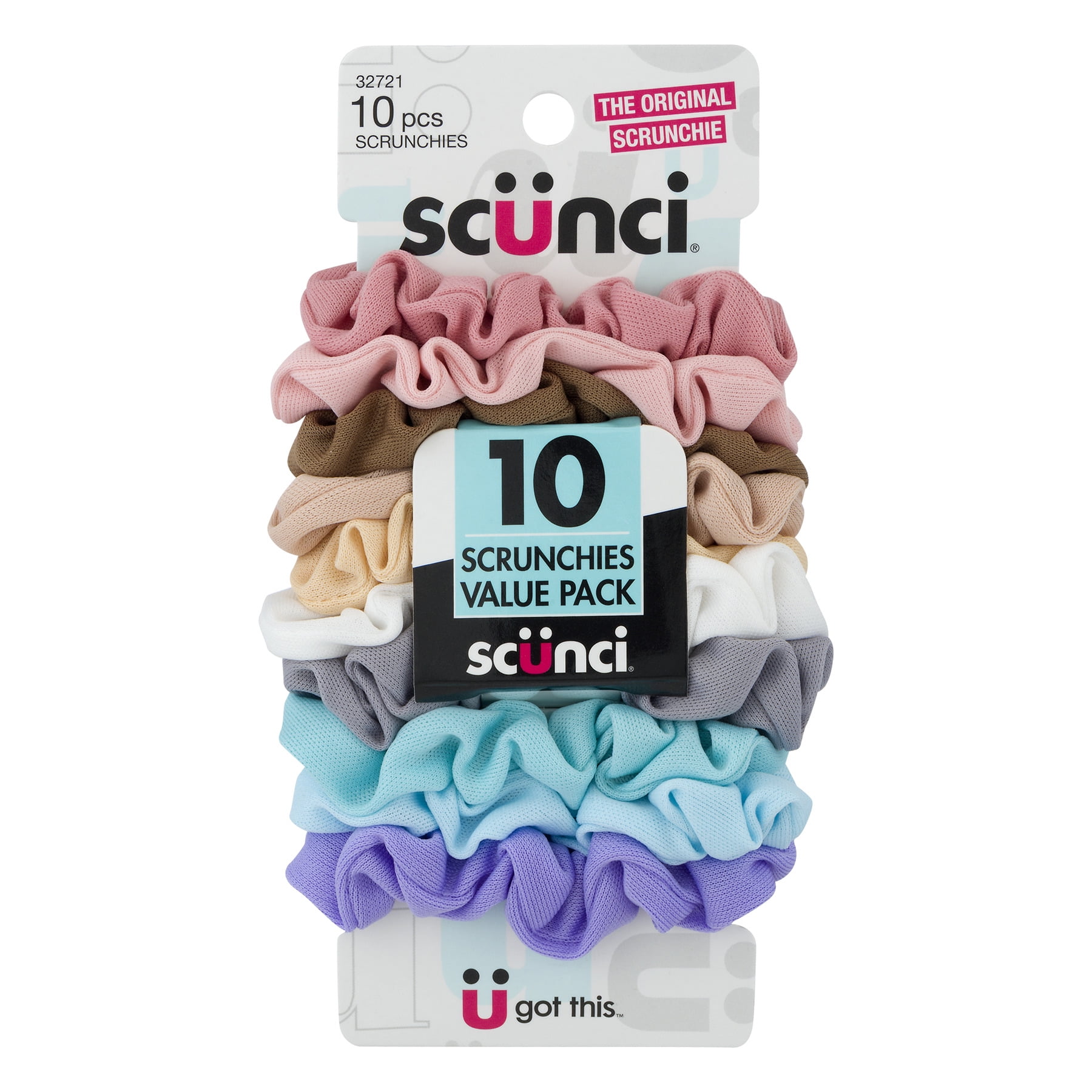Scunci Scrunchies, 10.0 CT - Walmart.com