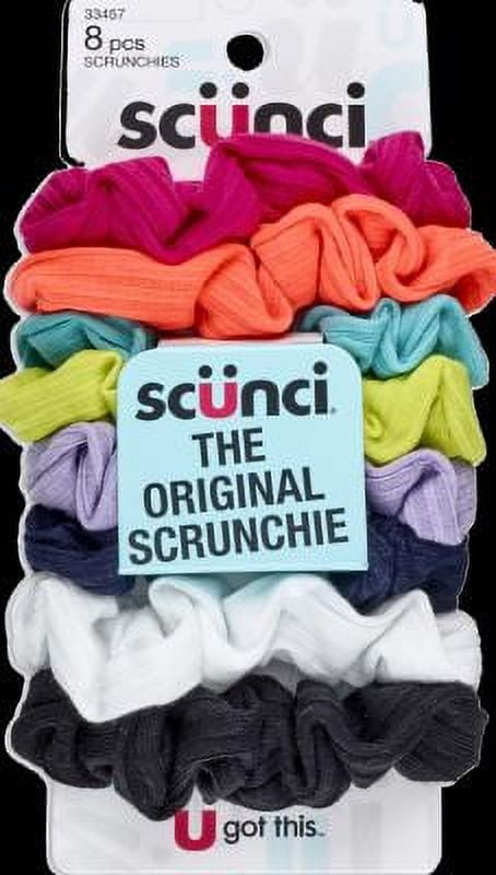 SMALL RIBBED SCRUNCHIES 8PK - Walmart.com