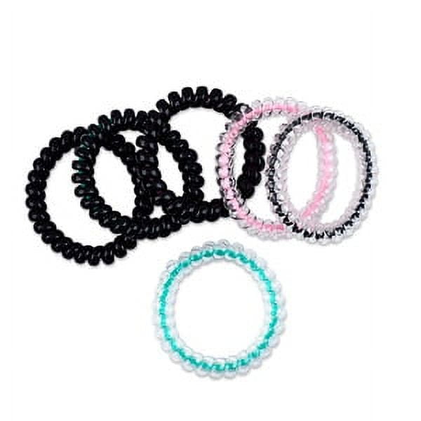 Scunci Spiral Ponytailers with NS Inner Core, 6CT - Walmart.com