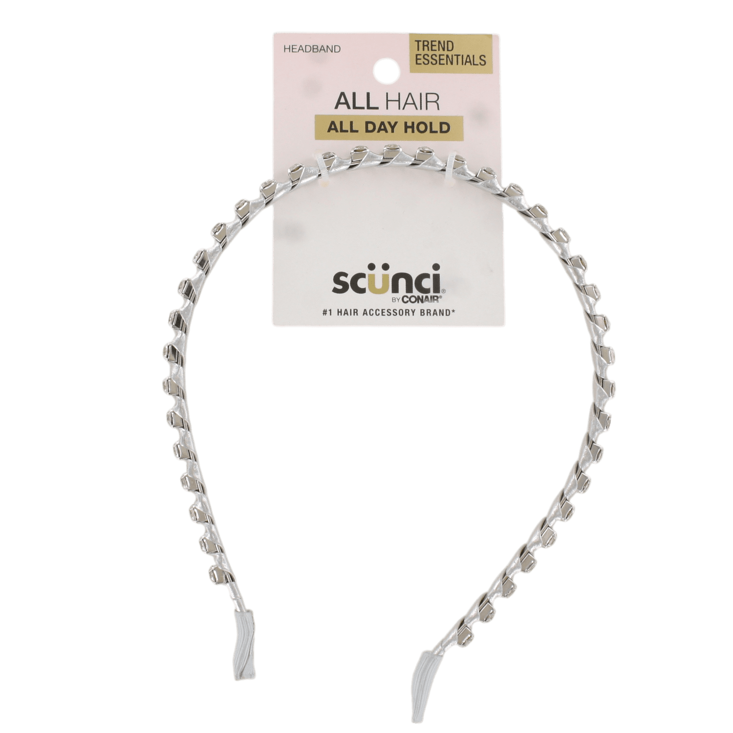 Scunci Trend Essentials Headband for All Hair Types – All Day Hold ...