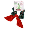 Scunci U Got This Merry + Bright Holiday Wreath & Bow Hair Scrunchie, 1 ...
