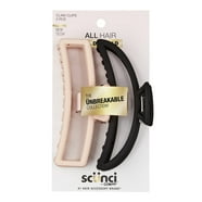 Revlon Grip Styling Strong Hold Hair Claw Clips, 2 Count - Walmart.com