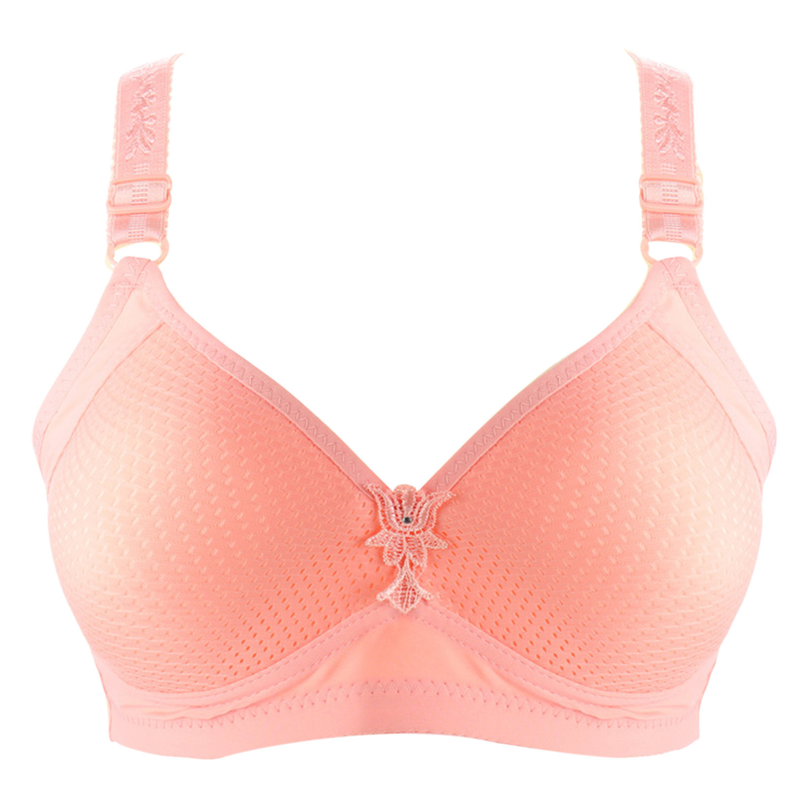 Scyoekwg Bras for Women Clearance Soft Ultra Light Bras Trendy ...