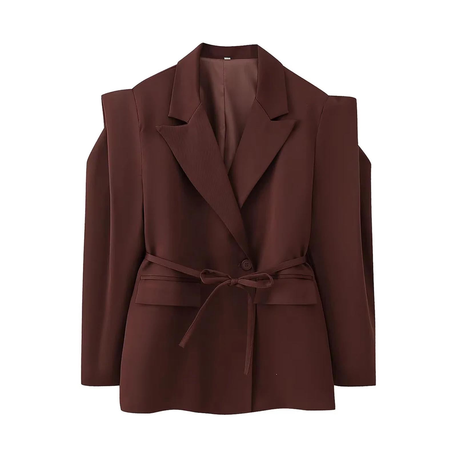 Scyoekwg Fall Jackets for women Blazers for Women Business Casual Work ...