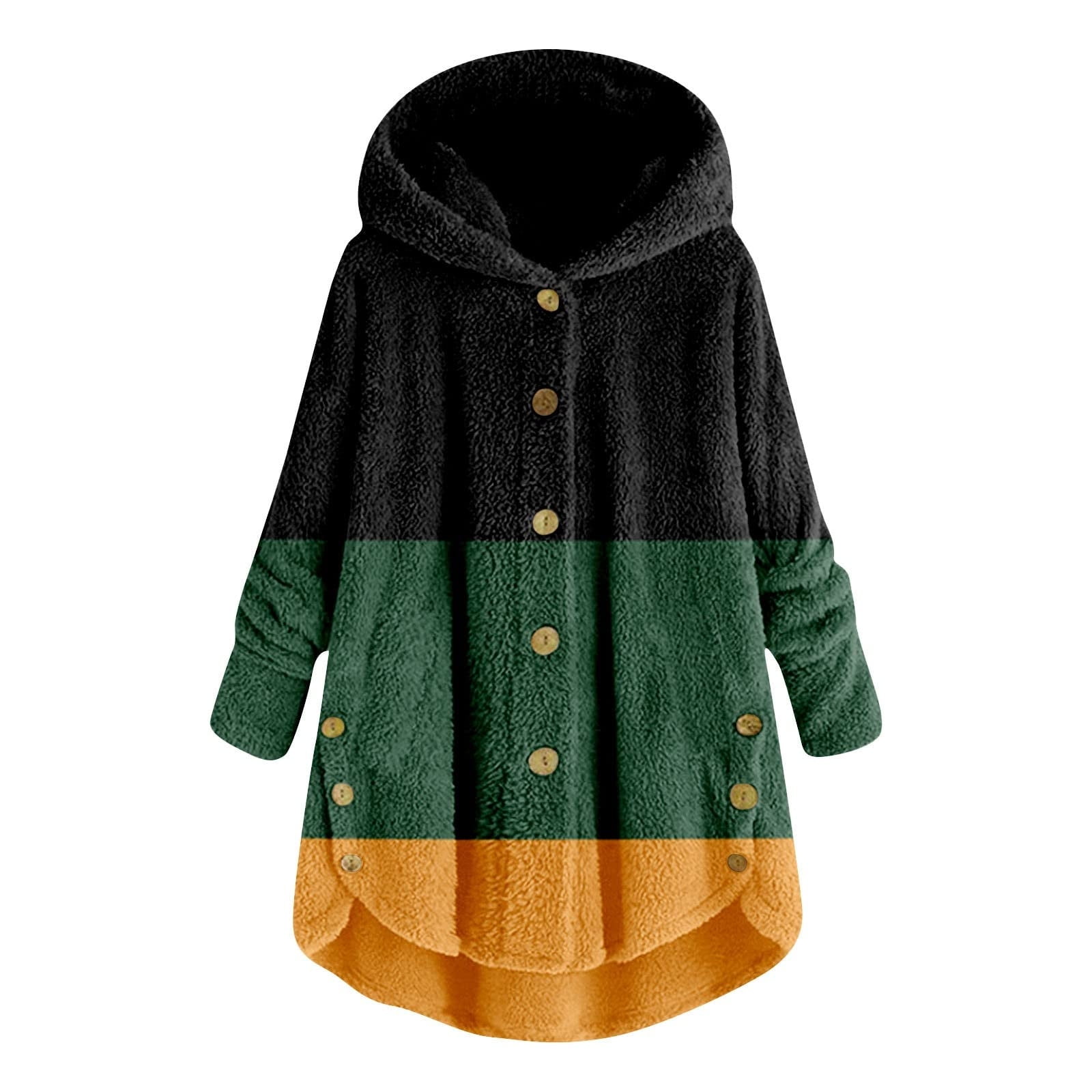 Scyoekwg Fall Winter Coats for Womens Trendy Long Sleeve Hooded Jackets ...