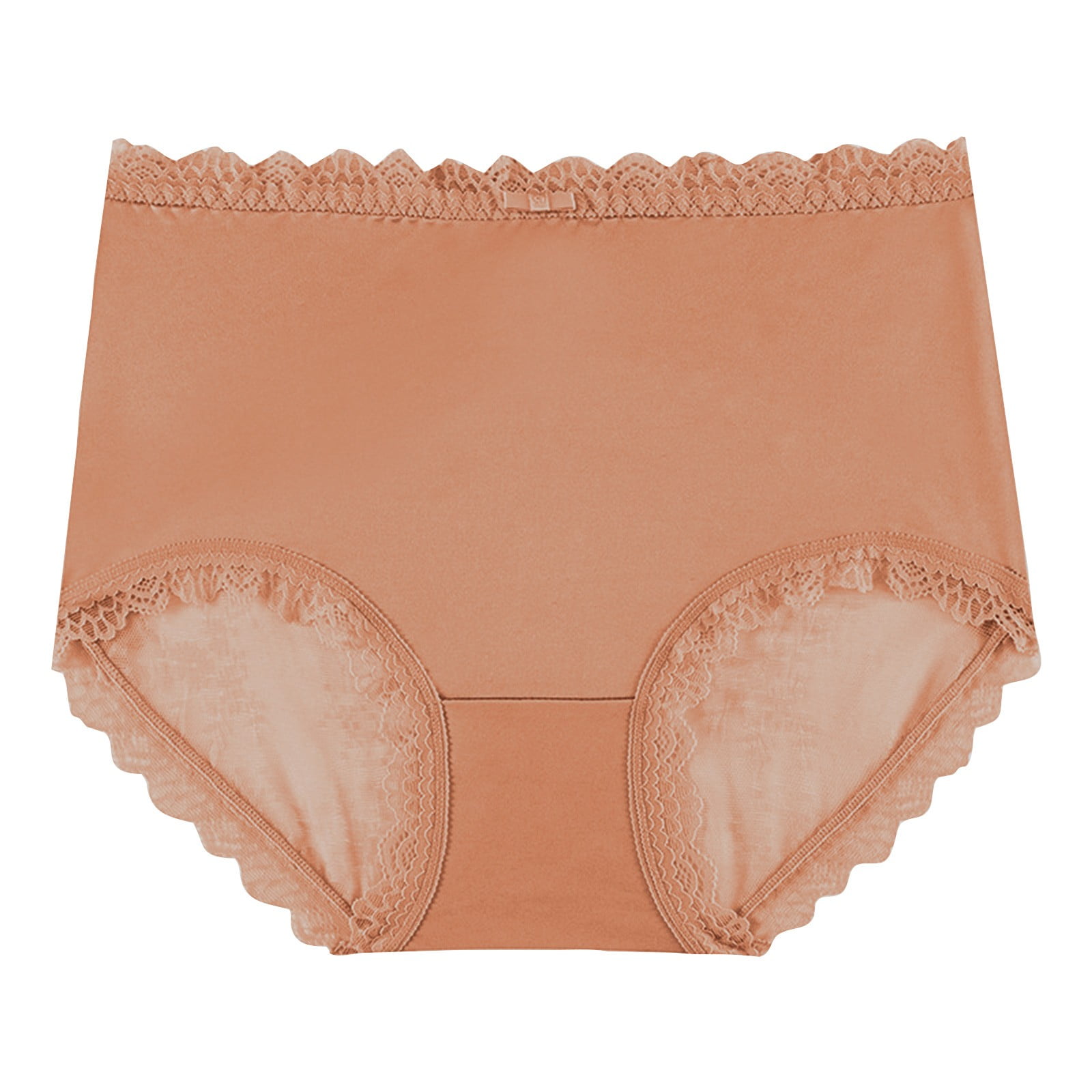 Scyoekwg Womens Underwear Mid Waisted Underwear Hipster Panties Solid ...