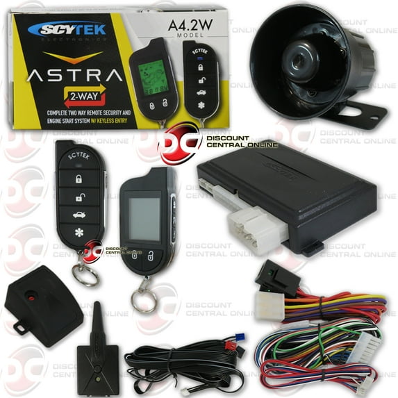 Scytek Astra A4.2W Car Alarm And Vehicle Security System With Keyless ...
